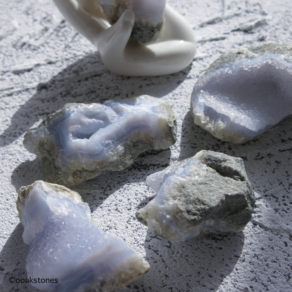 Raw Blue Lace Agate – OOAKSTONES