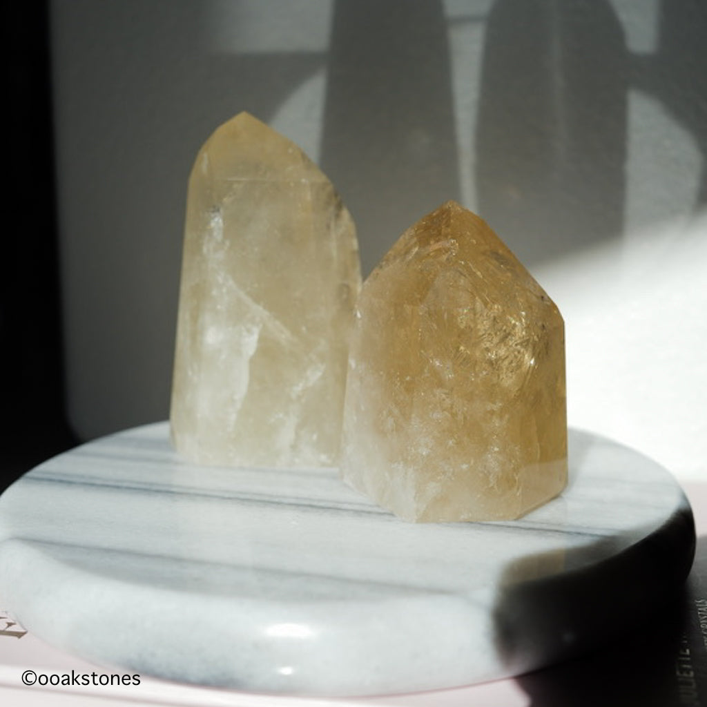 Natural Brazilian Light Citrine – OOAKSTONES